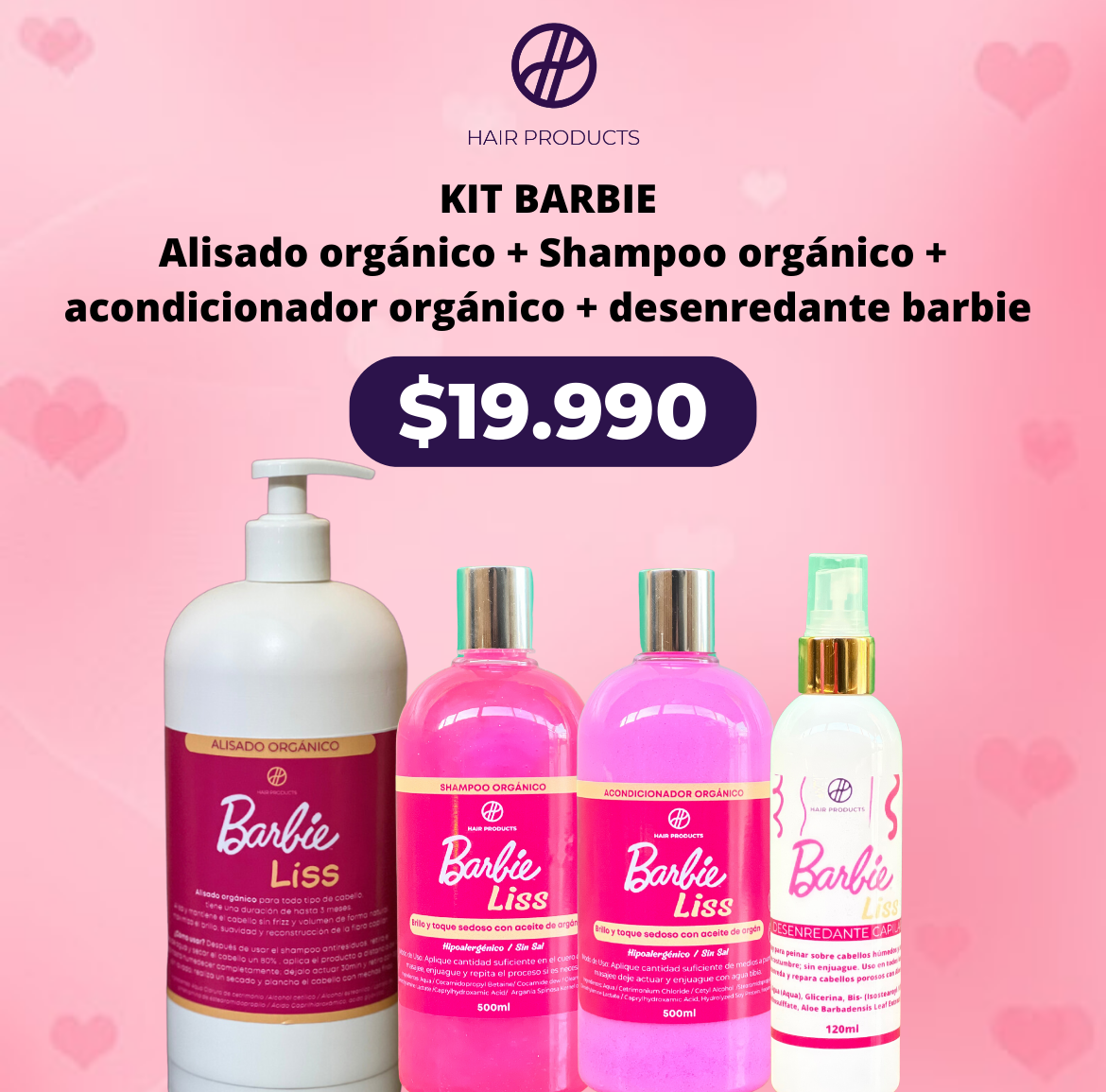 Kit Alisado Orgánico – Hair Products