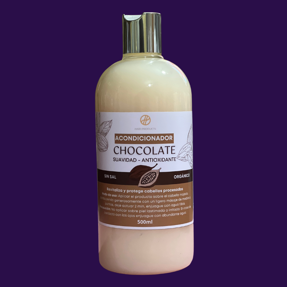 Shampoo ó acondicionador sin sal de Chocolate – Hair Products