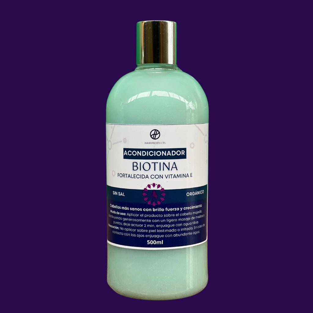 Shampoo o Acondicionador sin sal de Biotina – Hair Products